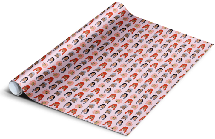 (W)rapping paper - Kaart Blanche