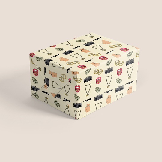(W)rapping paper - Kaart Blanche