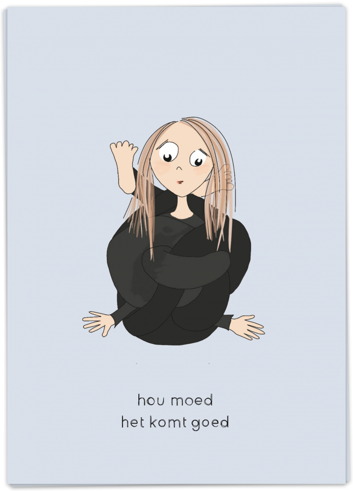 Hou moed - Kaart Blanche