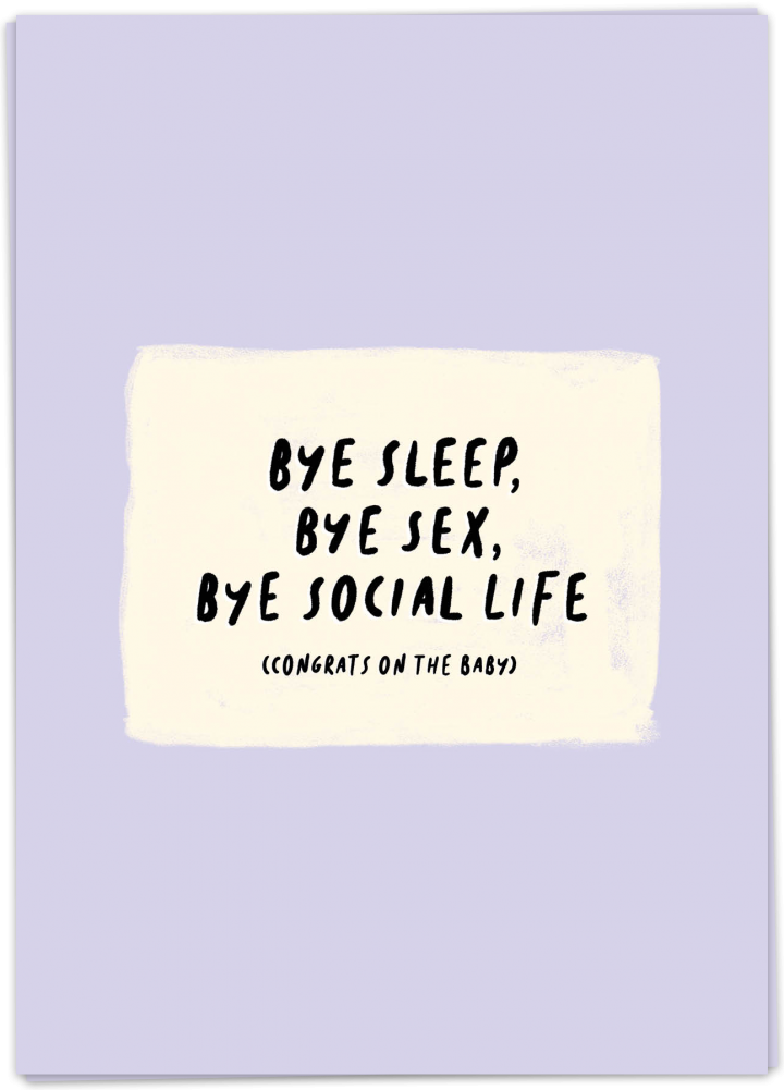 Bye sleep - Kaart Blanche