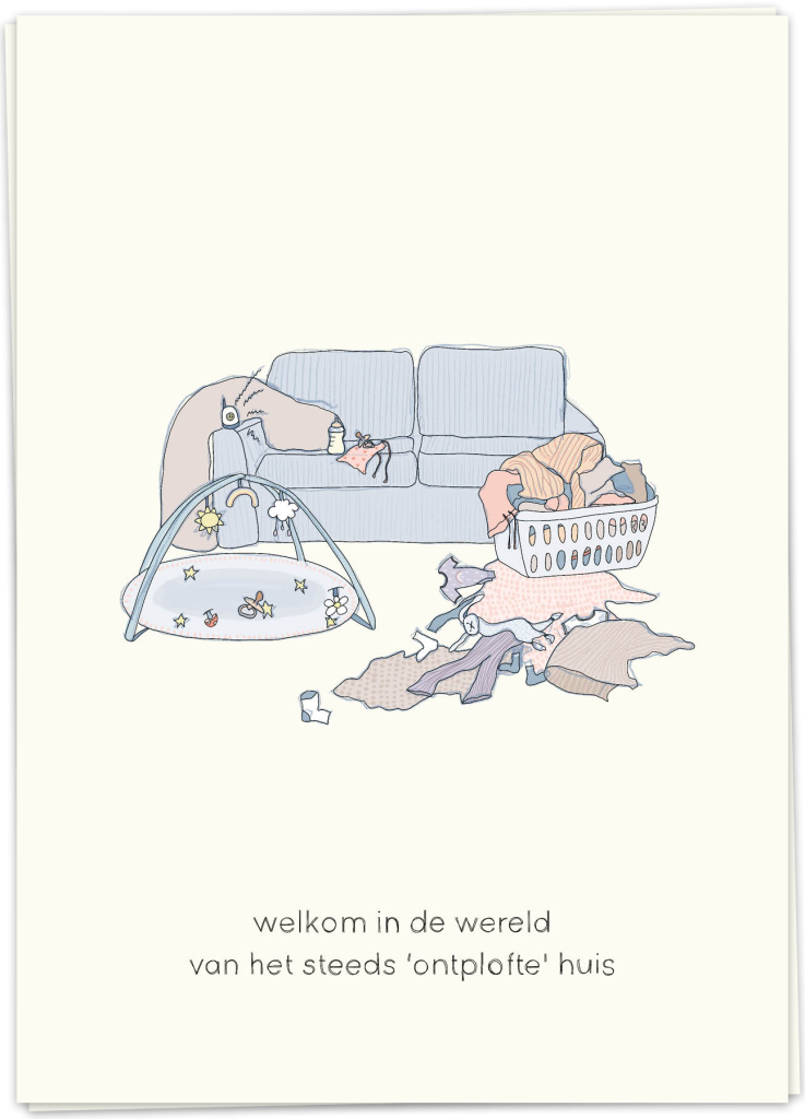 Ontplofte huis - Kaart Blanche