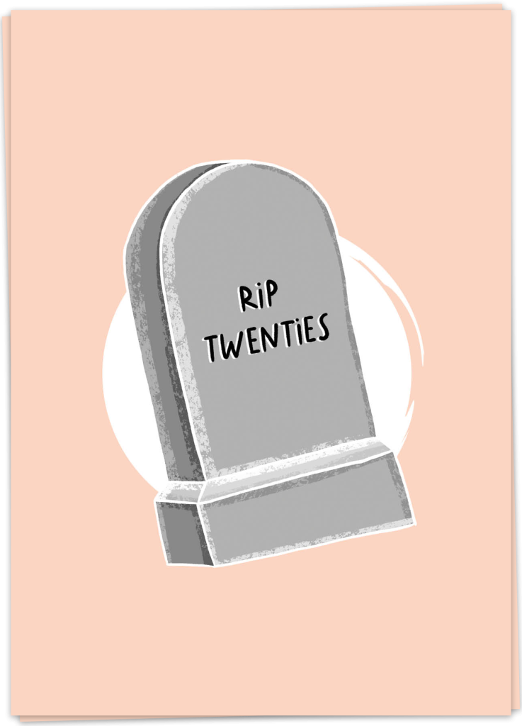 RIP twenties - Kaart Blanche