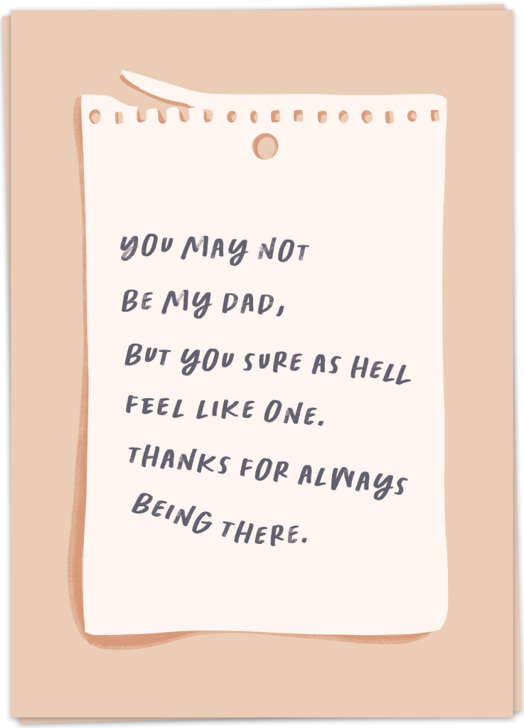 May not be dad - Kaart Blanche