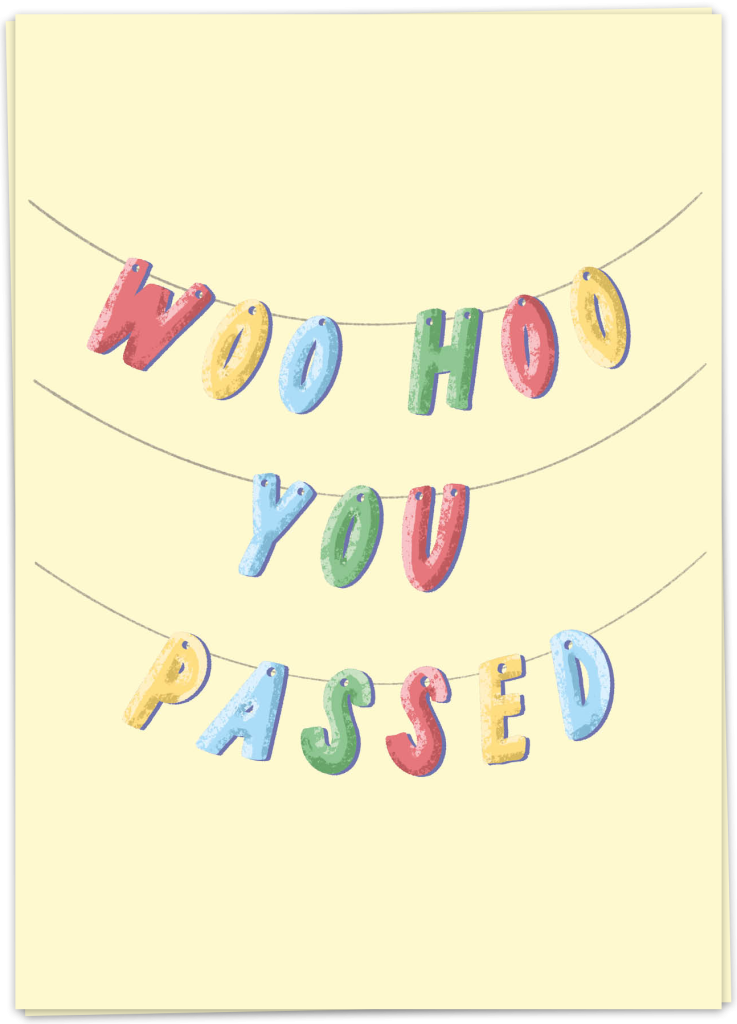 You passed - Kaart Blanche