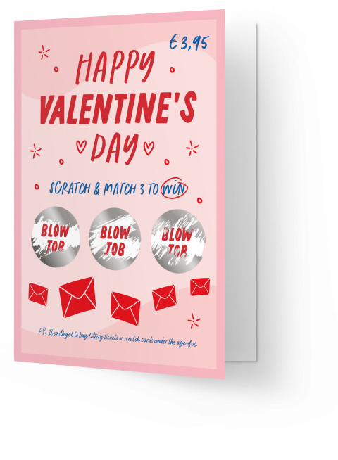 Scratch Vday - Kaart Blanche