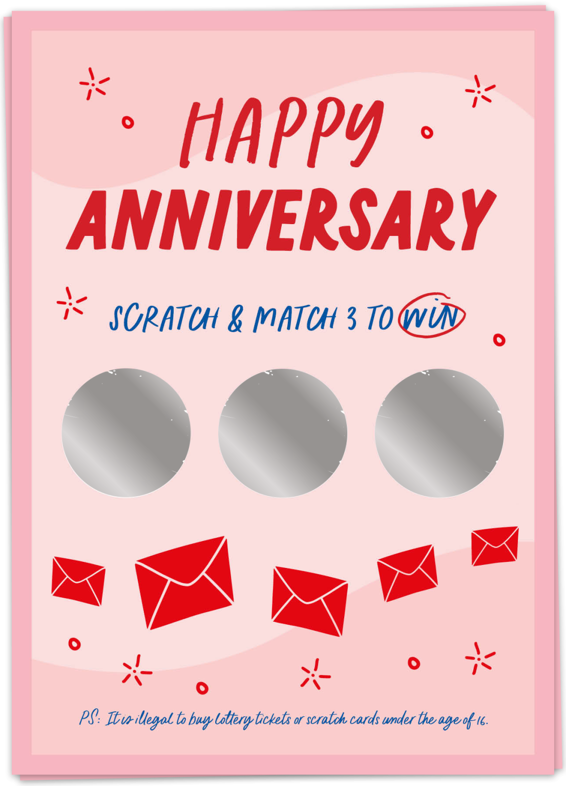 Scratch Anniversary - Kaart Blanche