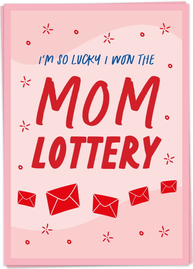 Mom lottery - Kaart Blanche
