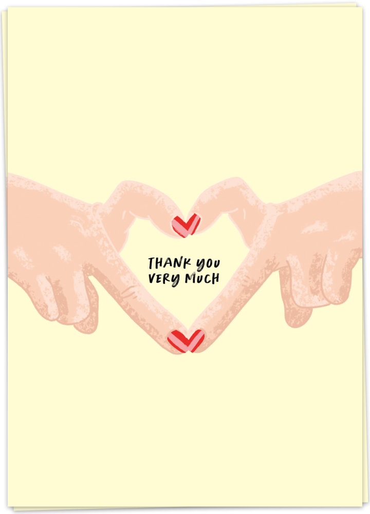 Gen Z thank you - Kaart Blanche