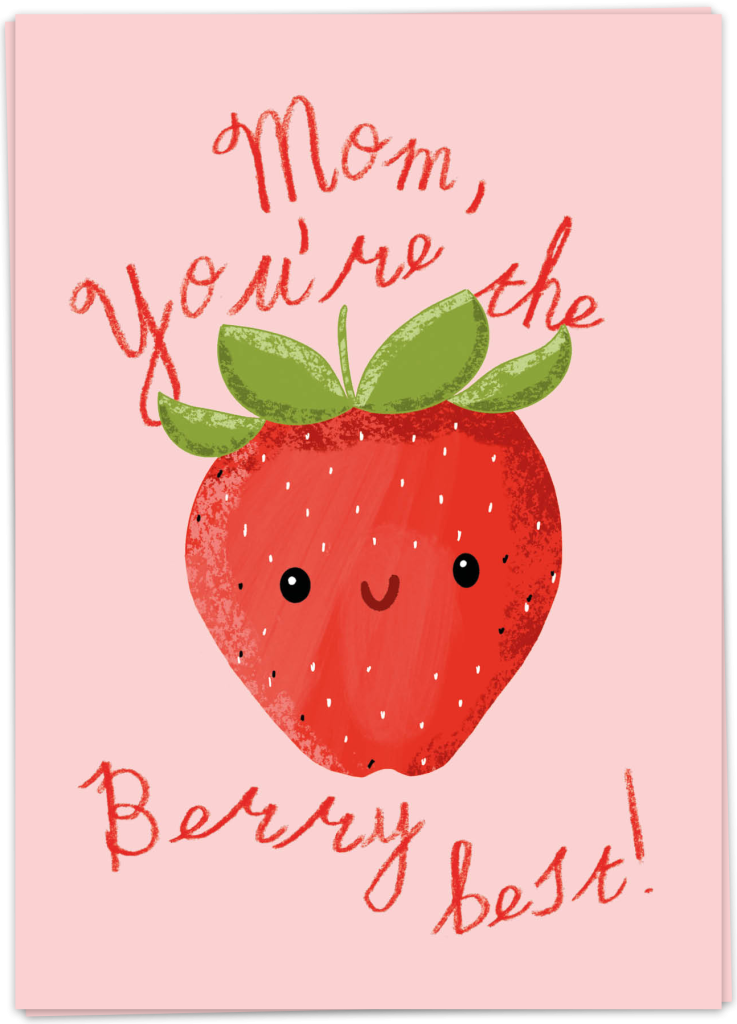 Berry best mom - Kaart Blanche