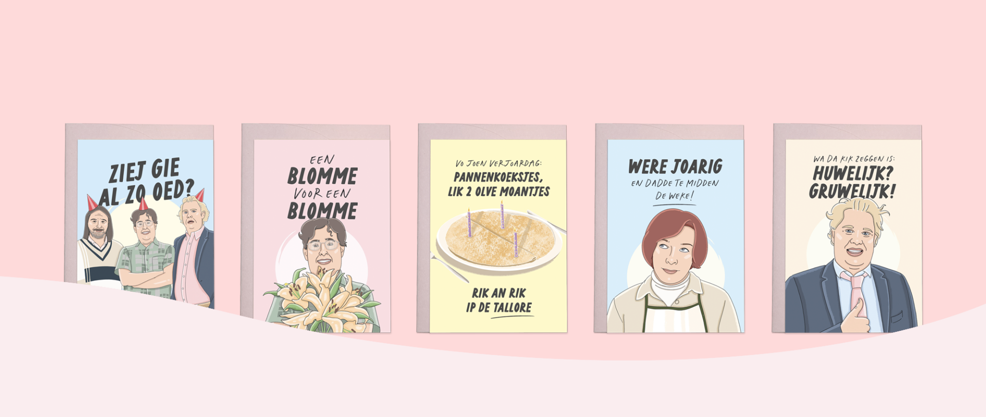 Send cards, not texts - Kaart Blanche