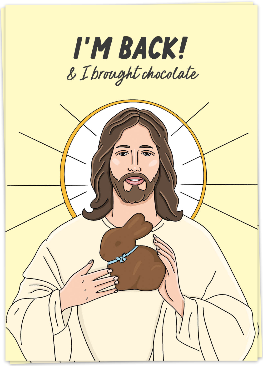 Jesus back - Kaart Blanche